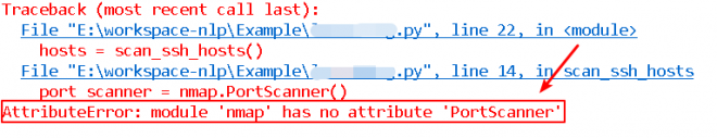 Fix Python Attributeerror Module Nmap Has No Attribute Portscanner Python Tutorial