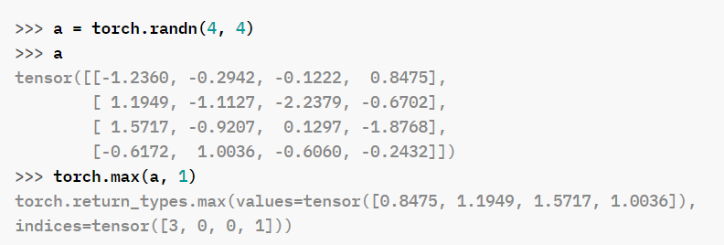 Understand Pytorch Torchmax Return The Maximum Value Of A Tensor Pytorch Tutorial